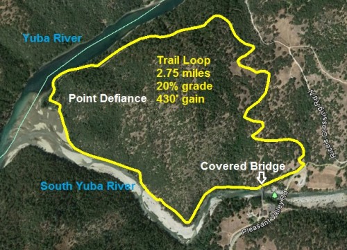 South Yuba River Covered Bridge and Trail Hike