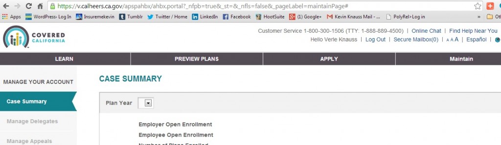 Tips and Tricks to make Covered California website work