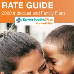 Sutter Health Plus Estimated Cost Schedule and Plans for 2020