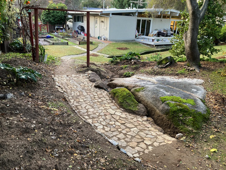Building and Walking on a Quartz Crystal Pathway