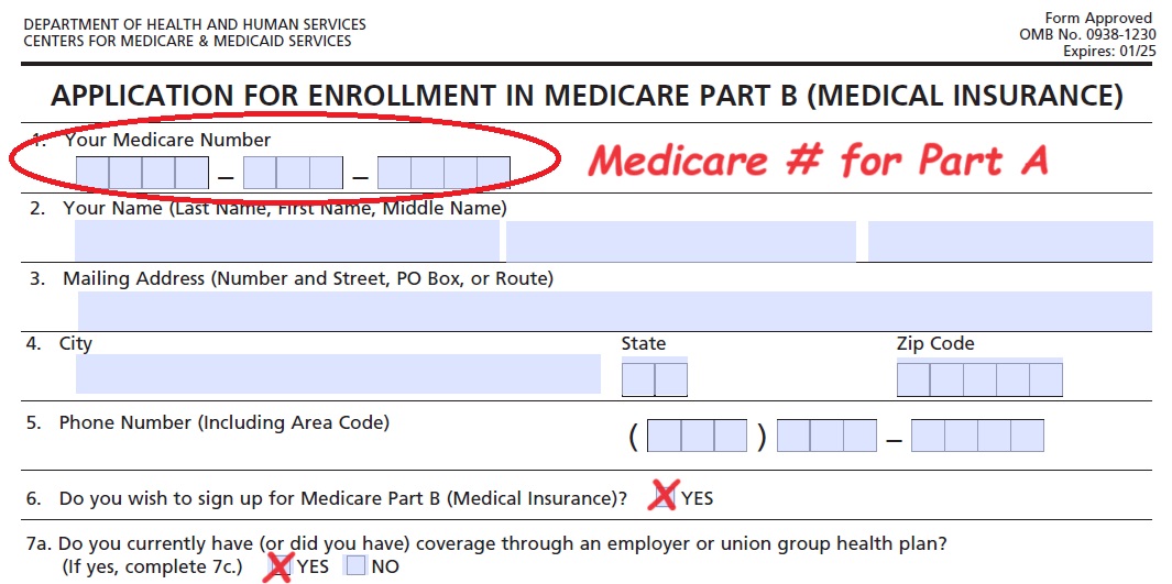 Medicare Part B Enrollment after You leave Employer Health Plan