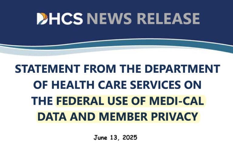 ICE May Have Medi-Cal Enrollment Information