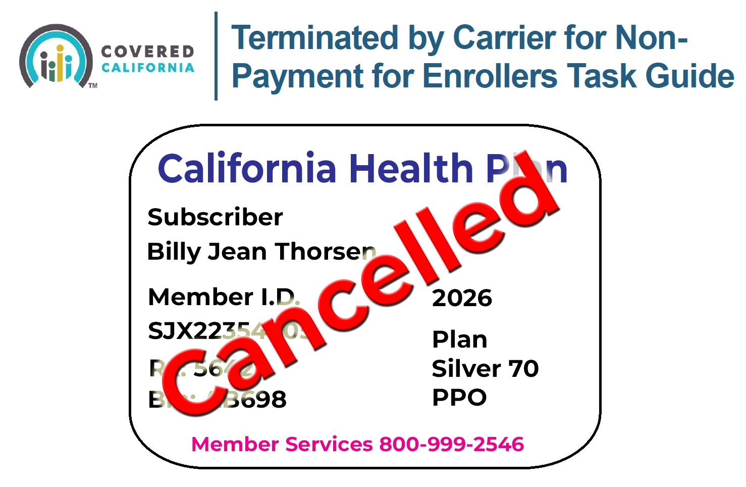 Don't Call Covered California if Your Health Plan is Cancelled
